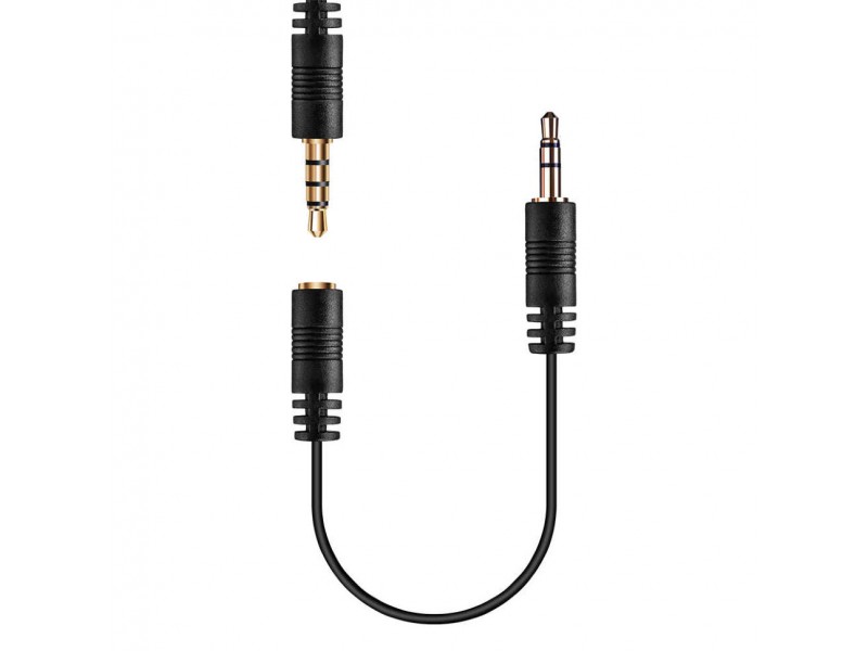 Переходник Comica CVM-CPX mini Jack 3.5мм TRRS-TRS